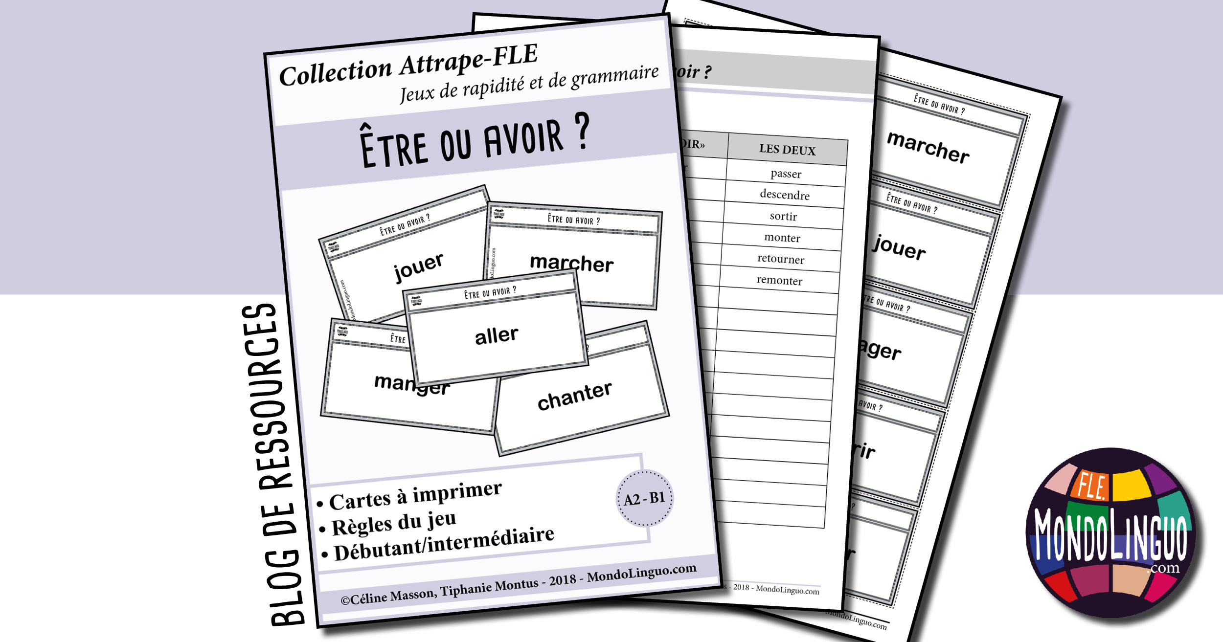 Attrape-FLE - Être ou avoir ? - Mondolinguo - Français
